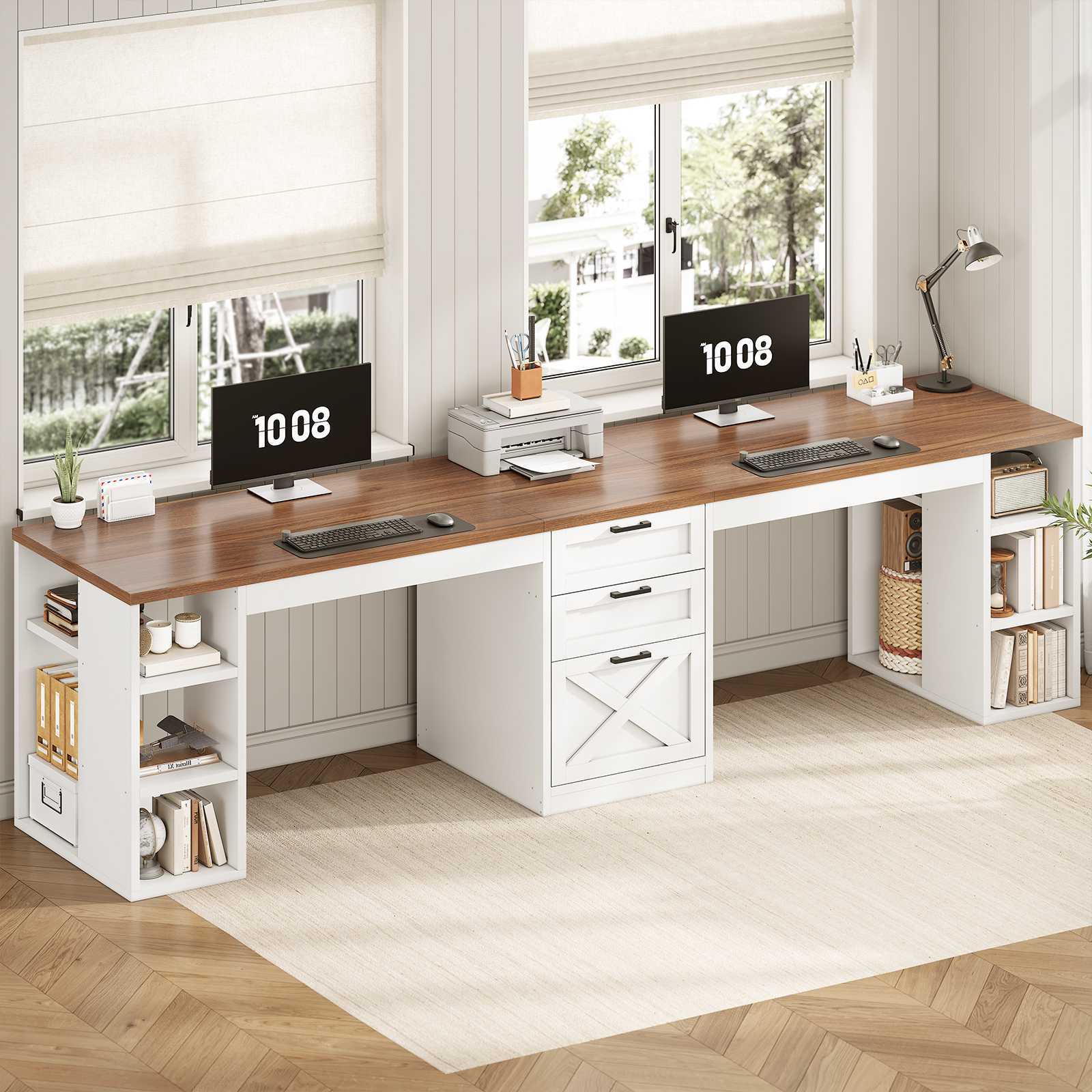 Sedeta two person desk store